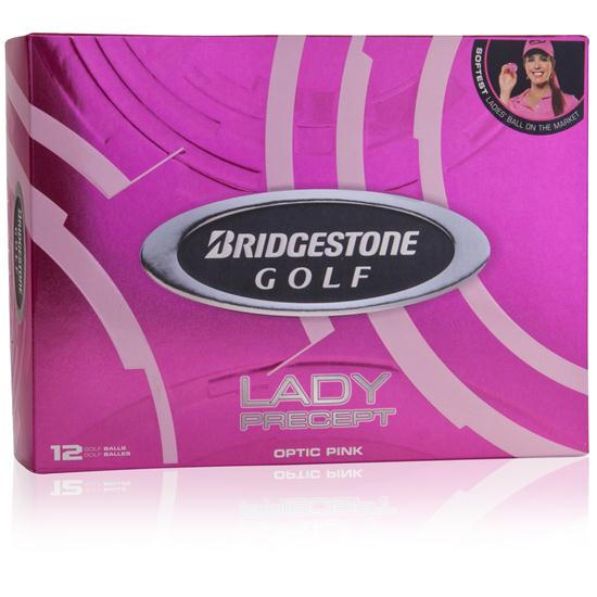 Bridgestone Lady Precept Pink Logo Golf Balls
